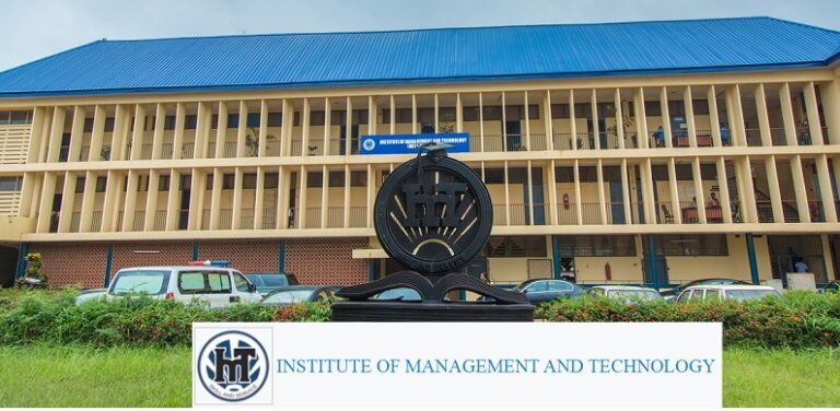 Courses offered in Institute of Management and Technology Enugu | all ...